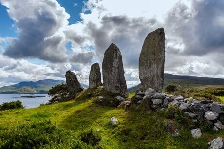 Eightercua Stone Row on the Ring of Kerry - Wild Atlantic Way